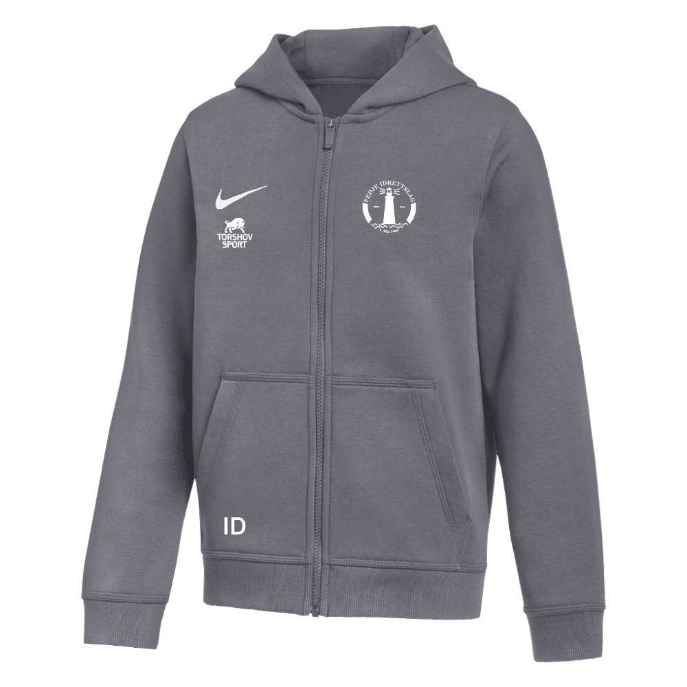 Nike Fedje IL Full-Zip Hettegenser Barn Grå - Torshov - Torshov Sport