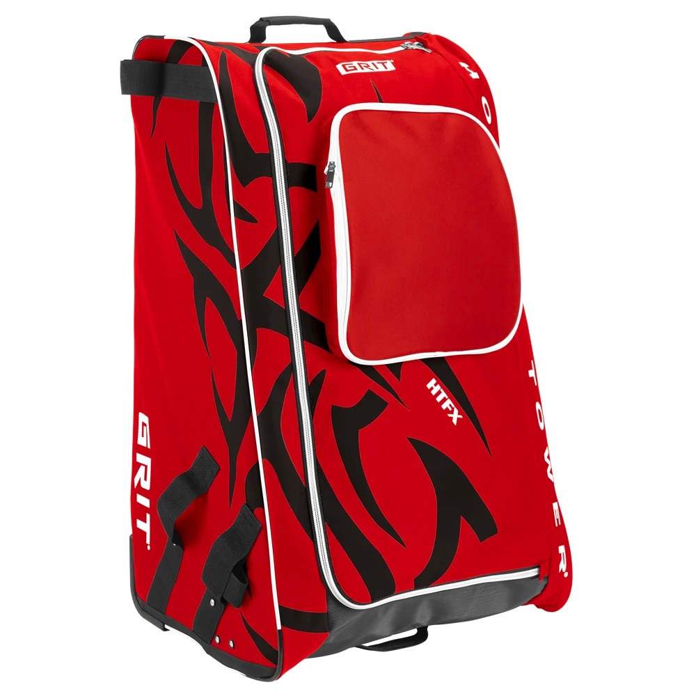 Grit Tower Hockeybag med hjul Rød - Torshov - Torshov Sport