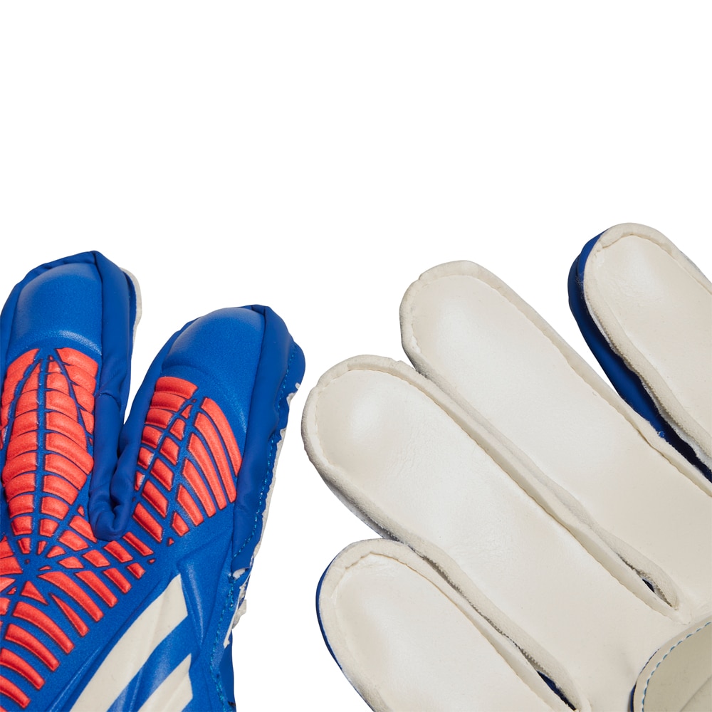 Adidas Predator Match Fingersave Keeperhansker Barn Sapphire Edge Pack ...