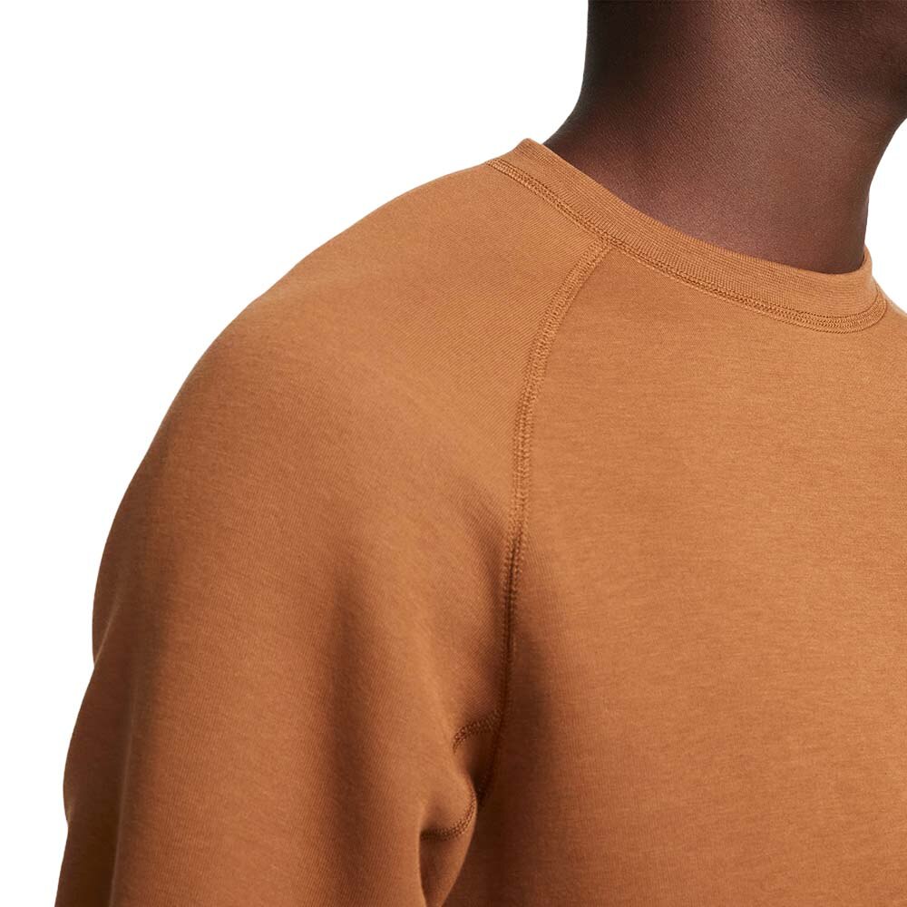 Nike NSW Tech Fleece Crew Fritidsgenser Brun - Torshov - Torshov Sport