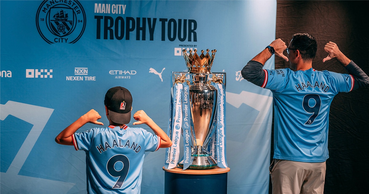 VIDEO: Slik var Manchester City Global Trophy Tour 2022 hos Torshov Sport - Torshov Sport